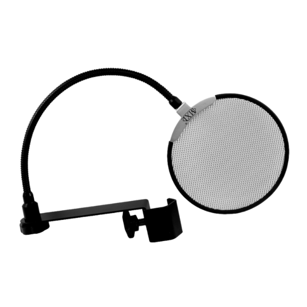 MXL-PF-003 - Universal Metal Mesh Pop Filter in Silver