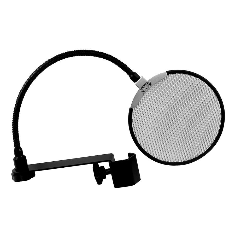 MXL-PF-003 - Universal Metal Mesh Pop Filter in Silver
